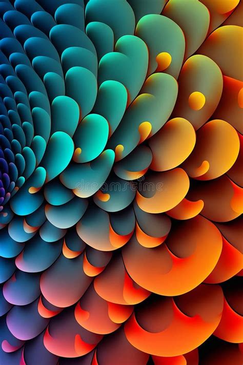 Abstract Colorful Graphic Wave Background And Wallpaper 2d Illustrationabstract Colorful