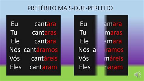 Quando Usar O Preterito Mais Que Perfeito Fdplearn