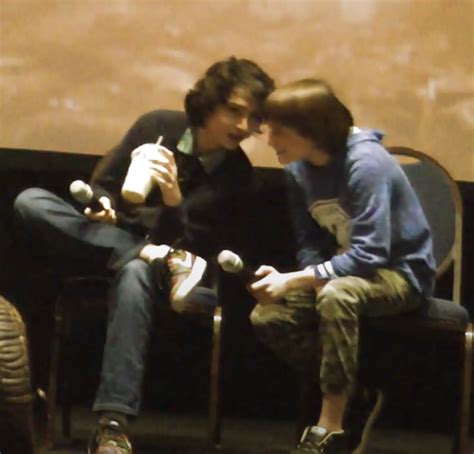 Finn Wolfhard And Noah Schnapp