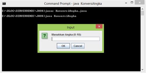 Java Program Konversi Angka Menjadi Bilangan Server Rendi