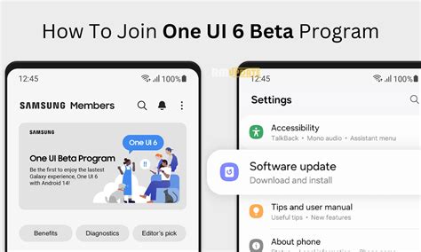 How To Join And Download Android 14one Ui 6 Beta Program