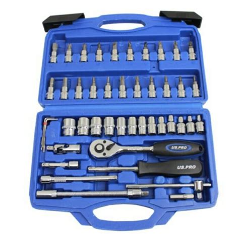46PC 1 4 Dr Metric Socket Set MTS Trade Supplies Ltd