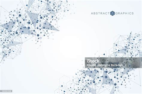 과학 네트워크 패턴 선 및 점 들을 연결입니다 글로벌 네트워크 연결 벡터 0명에 대한 스톡 벡터 아트 및 기타 이미지 0명