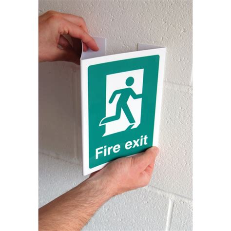 Fire Exit Projecting Sign Safety Signage