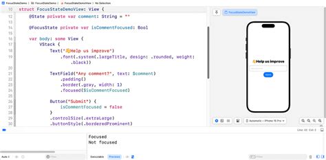 Understanding Focusstate Focusedvalue And Focusedobject In Swiftui By Simon Ng Appcoda
