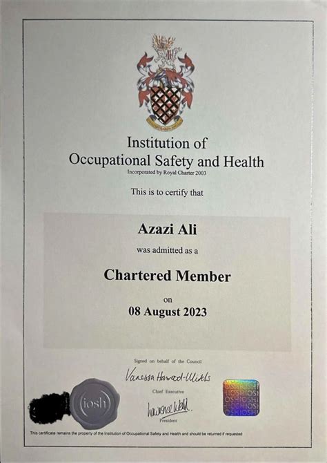 Azazi Ali Cmiosh On Linkedin Alhamdulillah I Have Received My Cmiosh Certificate 76 Comments