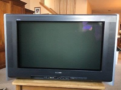 Sony Fd Trinitron Wega Kd 34xbr960 34 1080i Crt Television For Sale