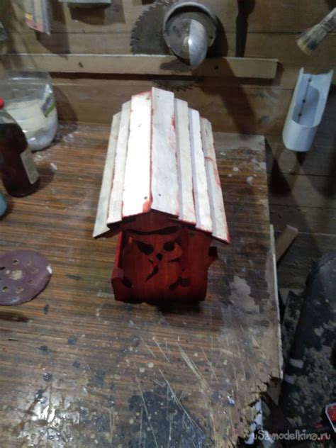 Кормушка для птиц в форме совы