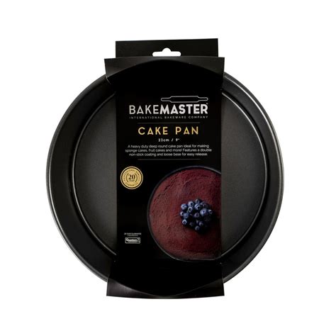 Bakemaster Loose Base Round Deep Cake Pan 23cm Minimax