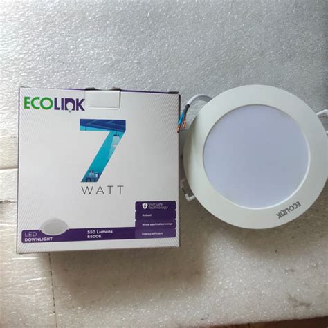 Jual Lampu Downlight Panel Inbow Ecolink 7w 6500k Putih Jakarta Barat Mamiya Electric