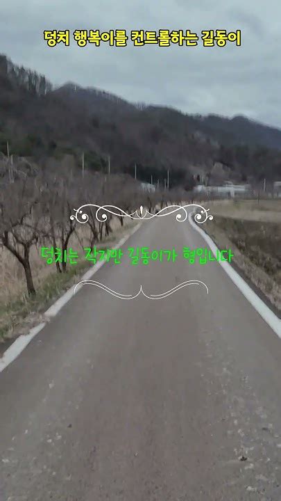 덩치 행복이를 컨트롤하는 길동이 Youtube