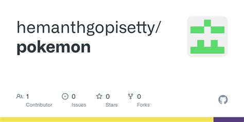 GitHub Hemanthgopisetty Pokemon