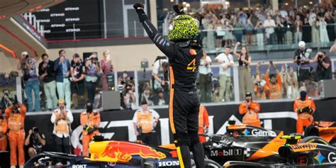 Mclaren Driver Lando Norris Clinches His First F1 Title At Season