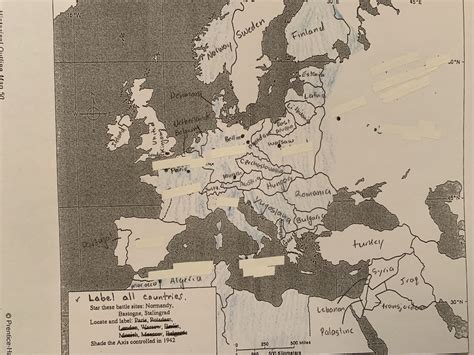 Operation Map Diagram Quizlet