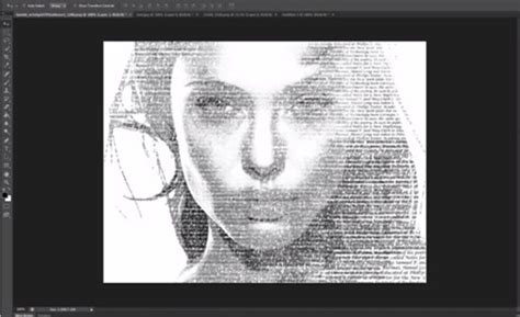 Create A Easy Typographic Portrait In Photoshop [tutorial] Designbump
