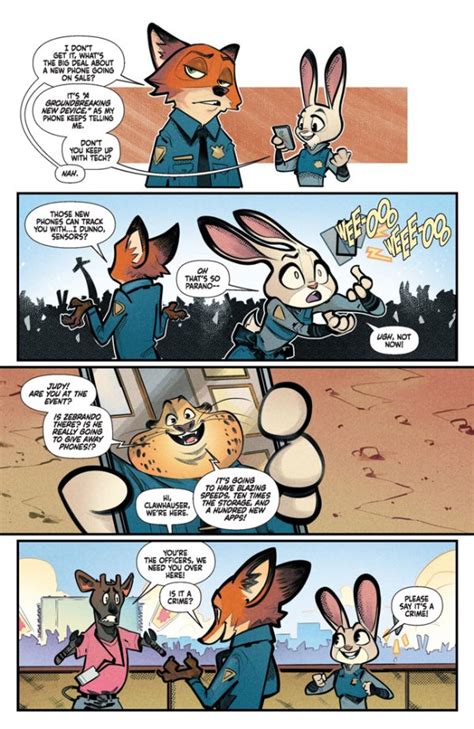 Zootopia 1 Comic Book Preview
