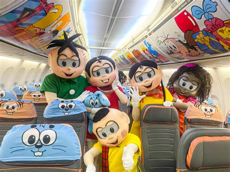Gol Lança Aeronave Tematizada Em Homenagem Aos 60 Anos Da Turma Da