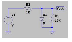 Solved Draw The Output Signal Vout For A Sinusoidal Input Chegg