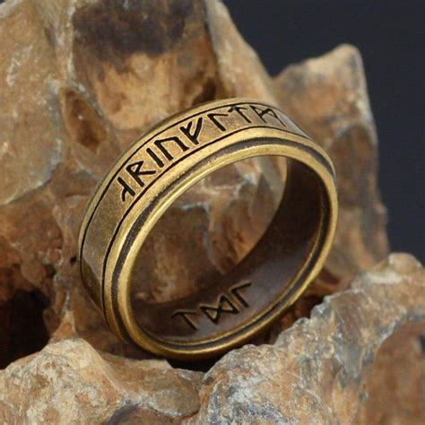 Viking Ring Rune Totem Valhalla Vikings