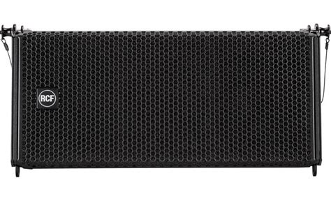 RCF HDL 6 A Black Active 2 Way Dual 6 Line Array Module 1400W Peak