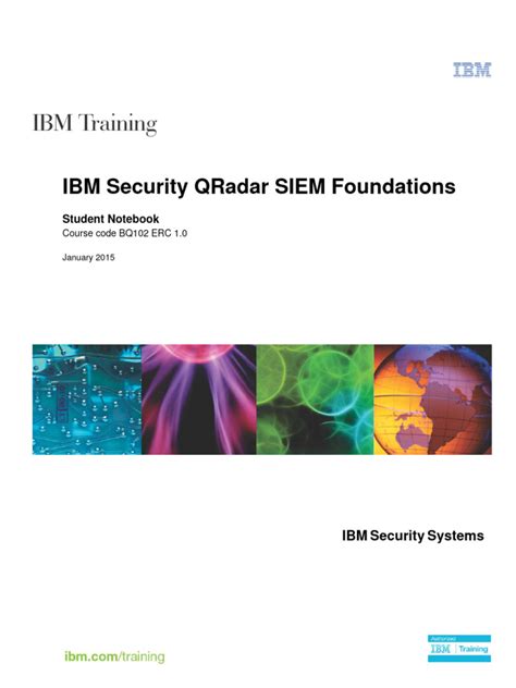 Ibm Security Qradar Siem Foundations Pdf Computer Security Security