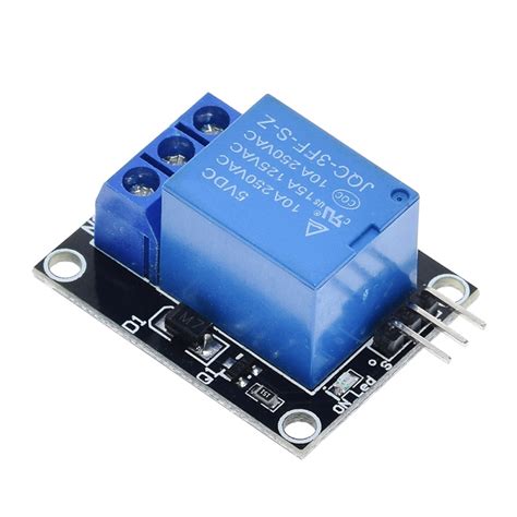 บอร์ดโมดูลรีเลย์ Ky 019 5v 1 ช่อง สําหรับ Pic Avr Dsp Arm Arduino Relay 1 ชิ้น 4 ชิ้น Shopee