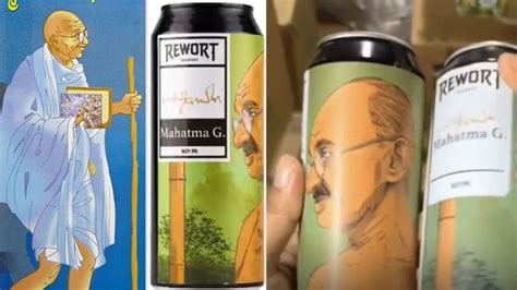ರಷ್ಯಾದ ಬಿಯರ್ ಬಾಟಲಿ ಮೇಲೆ ಗಾಂಧೀಜಿ ಹೆಸರು ಭಾವಚಿತ್ರ ಬಳಕೆ ಗಾಂಧಿ