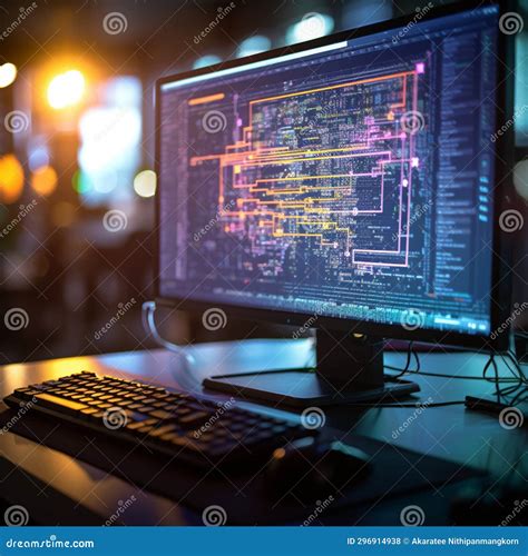 Laptop Show Business Transaction On Screen Cyber Security And Data Protection Business And