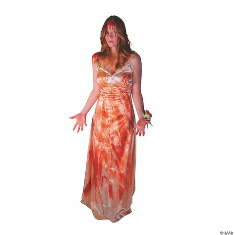 Adults Stephen Kings Carrie™ Carrie Bloody Dress Costume Oriental