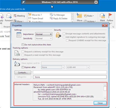 Investigate Email Forensics In Outlook How To Examine Email Header