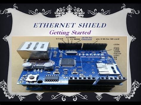 Arduino Ethernet Shield Getting Started YouTube