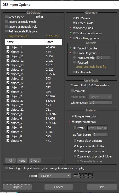 Cant Export Obj File Keeping Layersgroups Autodesk Community