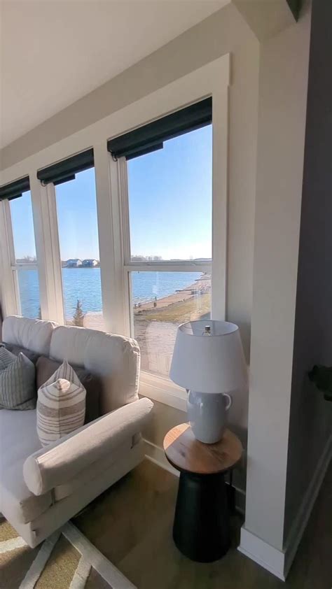 Automated Roller Shades For A Stylish Living Room Automated Roller Shades For A Stylish Living Room