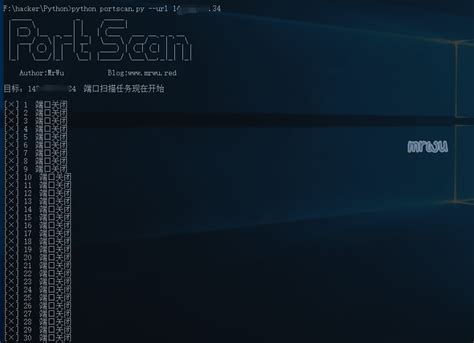 如何使用python在线扫描端口 Eswlnk Blog