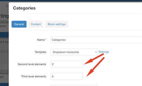 To Display Categories Alone In The Main Menu Without Its Sub Category
