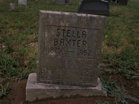 Stella Baxter 1875 1952 Find A Grave Memorial