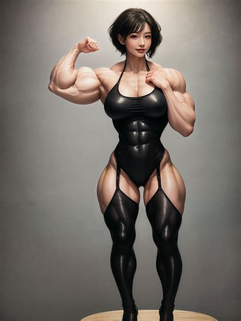 Ai Female Muscle By Hitman 47 On Deviantart