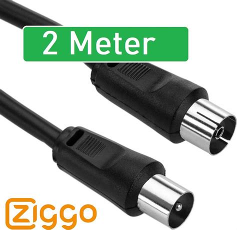 Premium Coax Kabel Geschikt Voor Ziggo Tv Antennekabel Ziggo Coax Kabel Voor Tv Bol