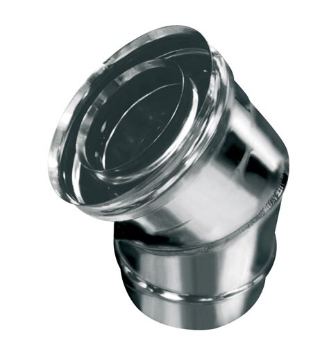 Coude 30° Concentrique Inox Tubest 475002030 Alain Freel Tubage Inox