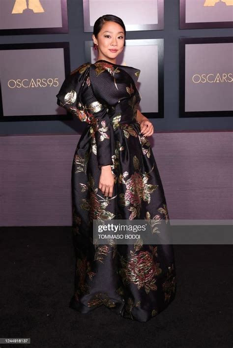 Us Actress Stephanie Hsu Arrives For The Academy Of Motion Picture