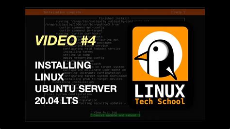 How To Install Linux Ubuntu Server 2004 Lts And Remote Ssh Connection Youtube