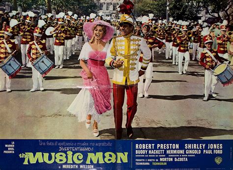 The Music Man Original 1963 Italian Double Fotobusta Movie Poster