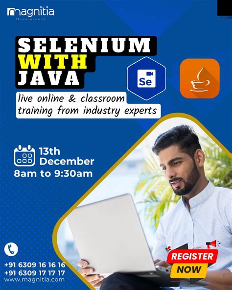 Learn Automation Testing Selenium With Java Frameworks From The Industry Experts Magnitia