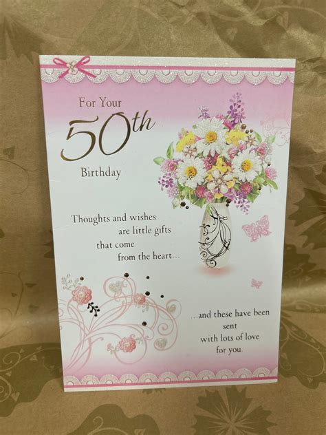 50th Birthday Greetings For Women