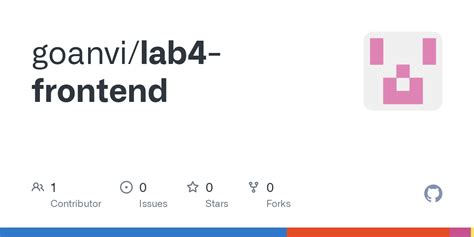 Github Goanvilab4 Frontend