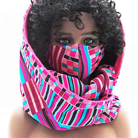 Face Scarf Etsy