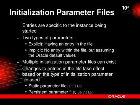 Ppt Managing An Oracle Instance Powerpoint Presentation Free