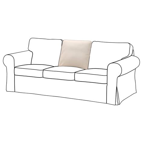 Ektorp Innerpute Rygg T 3 Seter Sofa Midt For Utskifting Ikea