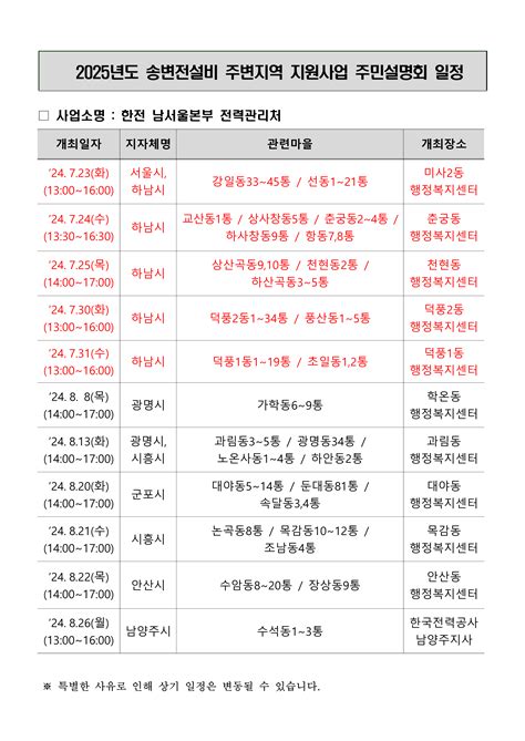 하남새소식 시정소식포털