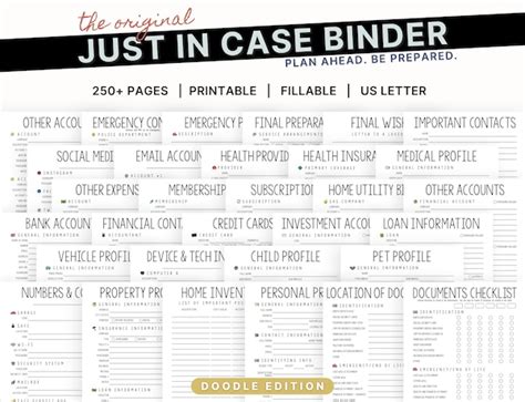 Editable Fillable Password Tracker Password Log Password Etsy Canada